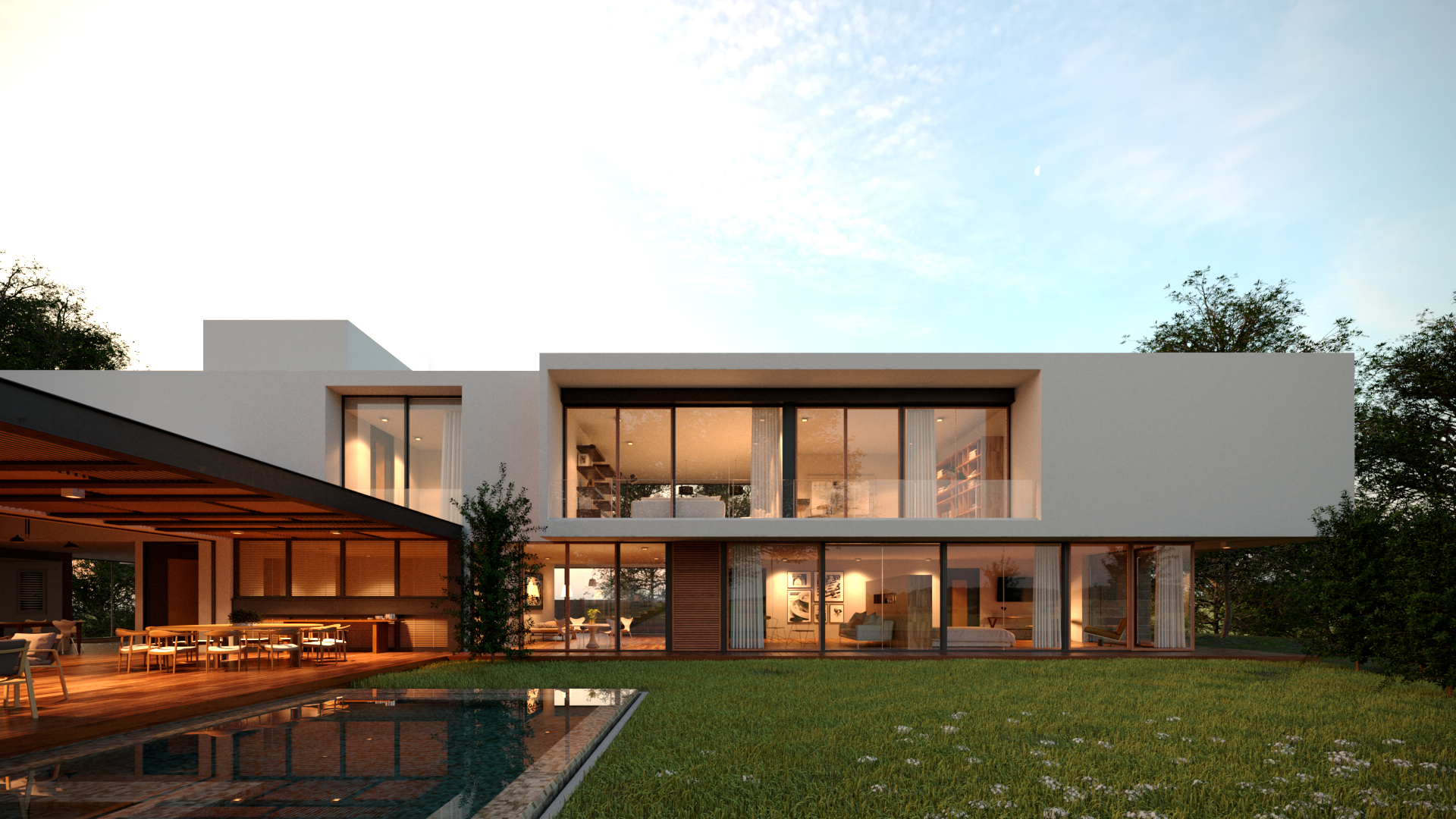 Modern Architectural Renderings